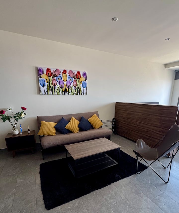 Espectacular Loft En Las Alturas - Mexico City