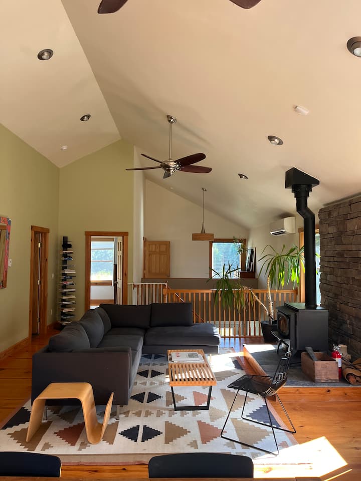 Woods/modern Private Home @West_falls_woods - Boston, NY