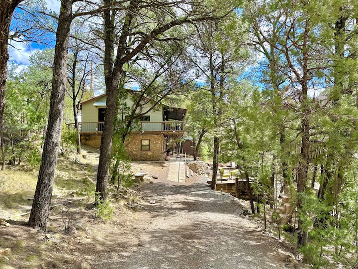 Sweet Stone Cabin *Cozy*private*close To Town* - Ruidoso, NM