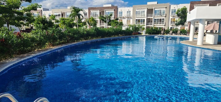 Nuevo Dept 3 Hab Con Alberca A 18 Min Playas - Aéroport international de Cancún (CUN)