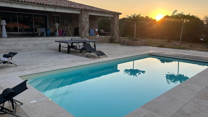 Maison 4 Chambres Avec Piscine Et Jardin Clos - Pianottoli-Caldarello