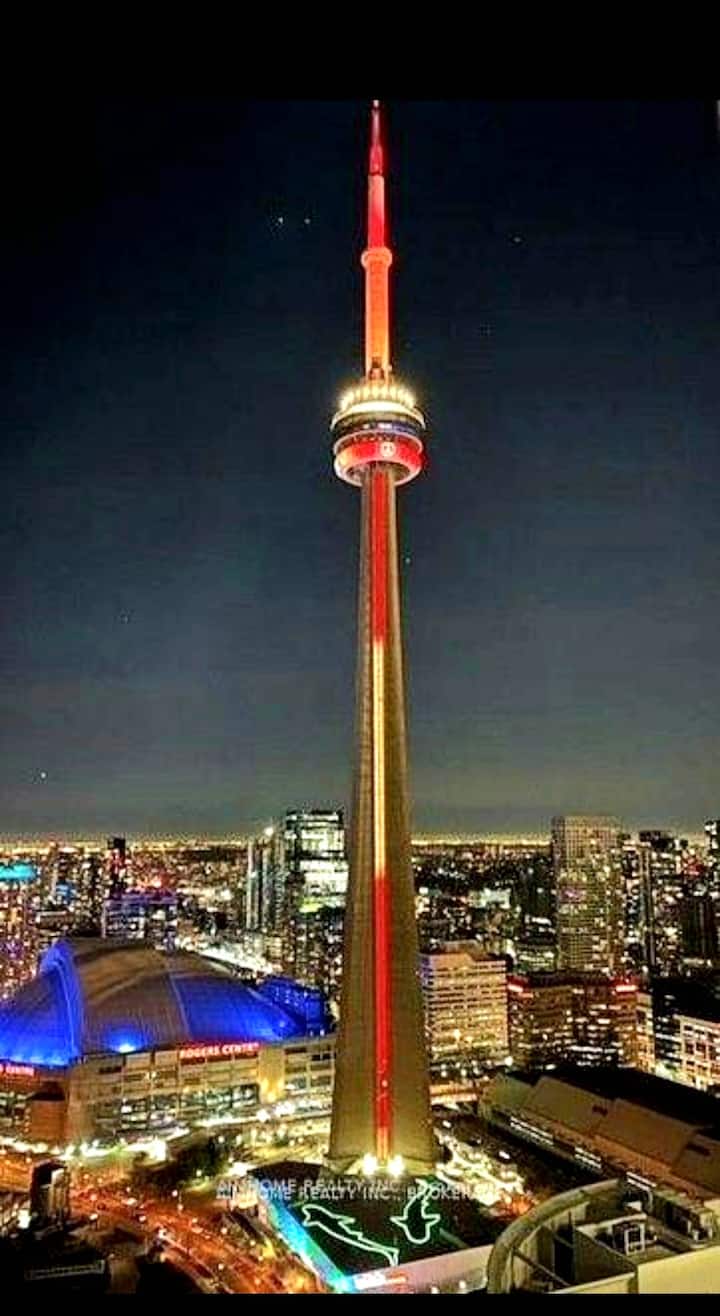 Downtown/2bed/2bth+parking/bestview Of Cnrogerlake - Toronto