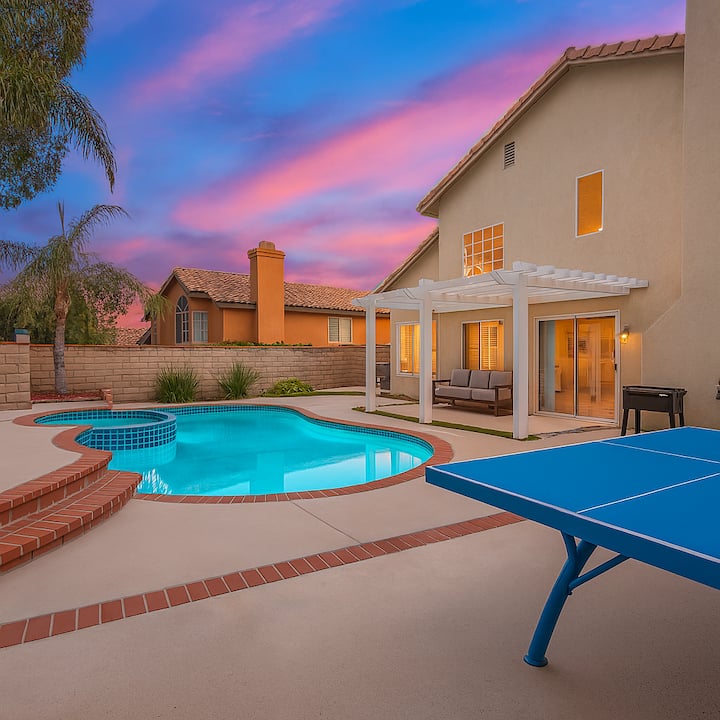 152 Valencia Area Gorgeous Home Pool-spa-games - Castaic Lake State Recreation Area, Castaic