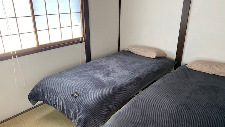 203室|日本民居 可以做饭|奈良市中心宽敞的日式房间 - Nara