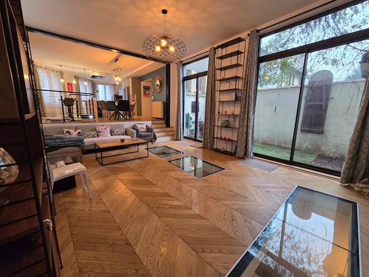 Loft With Sauna 120m2 In Duplex 5min From Paris - Levallois-Perret