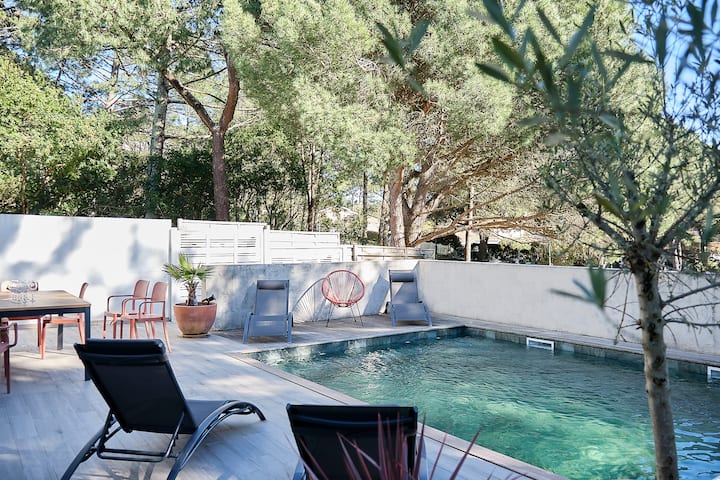 Cocoonr - Villa Comète - Maison Avec Piscine - Arcachon