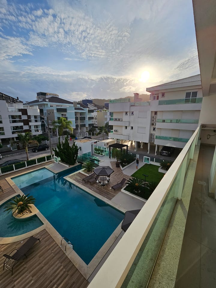Relax Na Praia. Conforto E Vista Piscina -Ingleses - Florianópolis