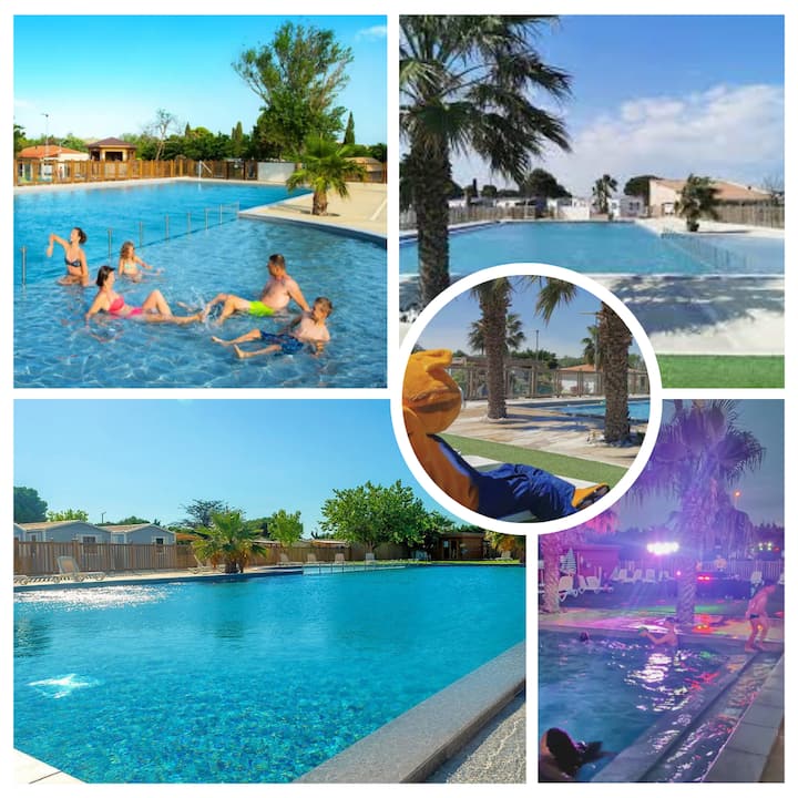 Entre Mer & Roseaux ~Piscine~ Proche Centre Et Mer - Sigean