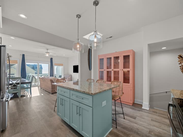 The Salt House. Amazing Ocean View. Pool. Elevator - Surf City, NC