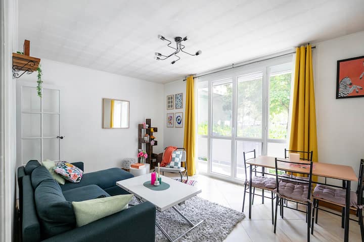 *Spacieux & Familial | Métro Créteil Préf à 1 Min* - Créteil