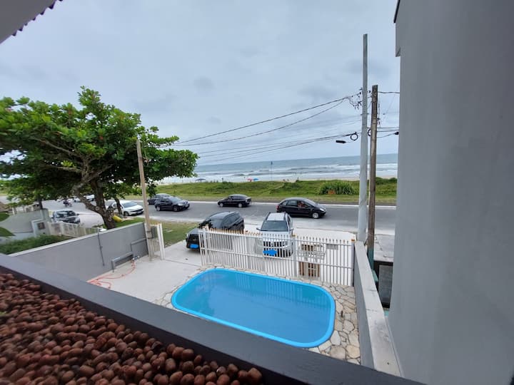 Sobrado Frente Ao Mar C/ Piscina - Matinhos