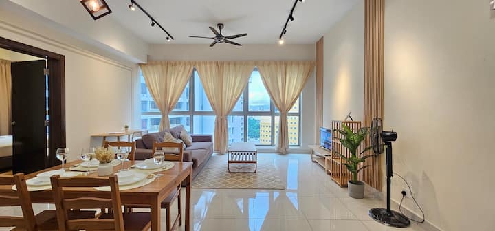 C23a-muji Cozy Kl City Infinity Pool 1-3pax 无边泳池小屋 - Kuala Lumpur