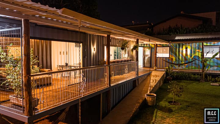 Incrível Casa De Lata | Vista P/ Serra Do Itaqueri - São Pedro