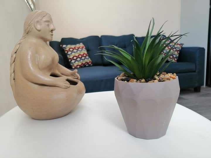 Departamento Praga. Seguro, Cómodo Y Agradable - Hermosillo