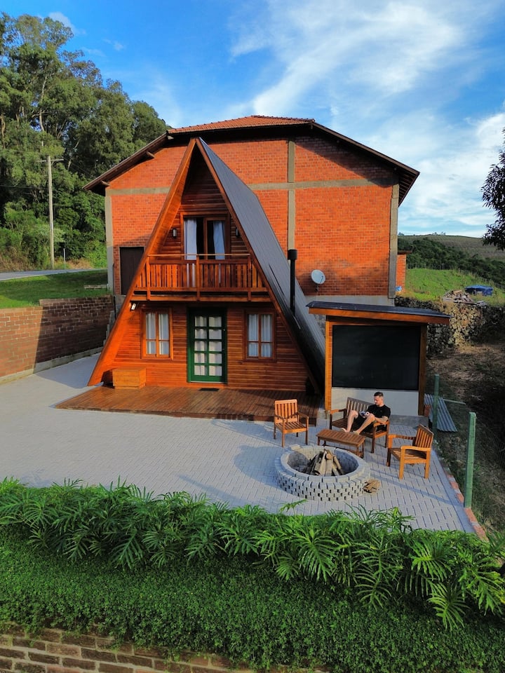 Chalé Nos Caminhos De Pedra - Pinto Bandeira - Bento Gonçalves