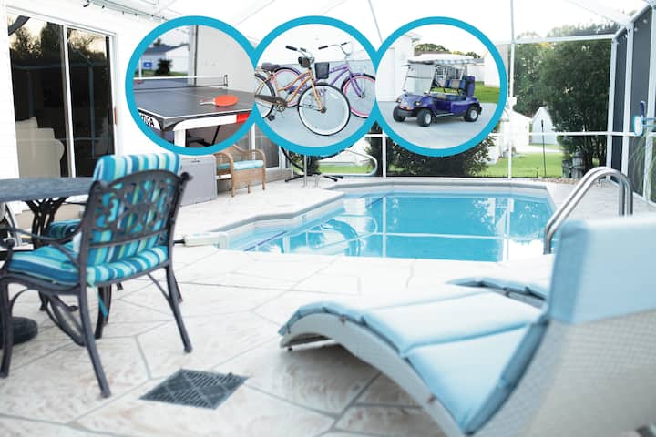 Villages Luxury Living~pool & Golf Cart - The Villages, FL