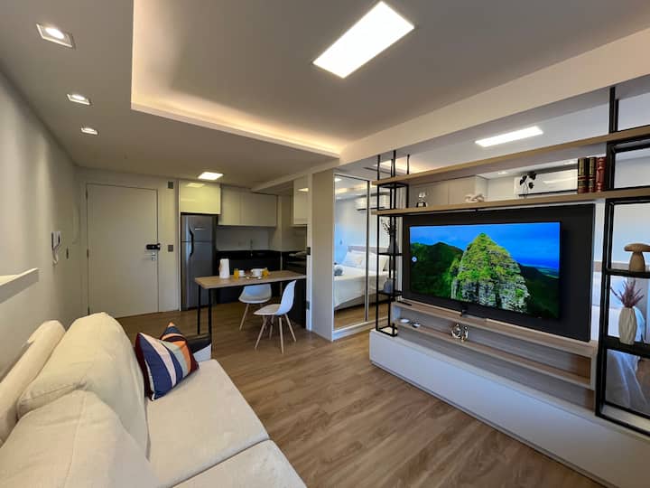 3 Hóspedes, Cozinha Completa, Tv Smart + Vaga - Porto Alegre