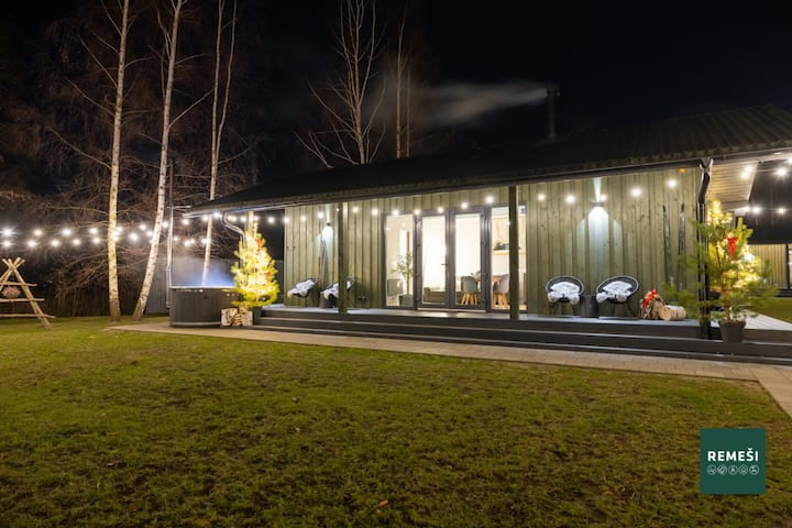 New Cabin Next To Lake Babīte, 30km From Riga - Latvia