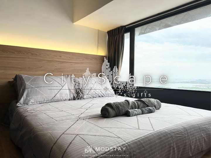 Studio | Sea&city View | Free Park & Wifi | 2pax - Malacca