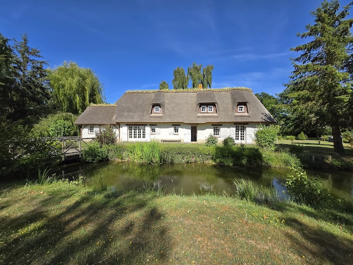 Chaumière Entre Rivière & Champs, Piscine Privée - Verneuil-sur-Avre