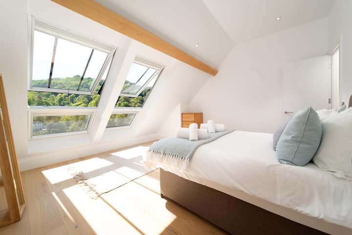Chic Valley View Stay | Balcony | Parking | 2bed - Lynmouth