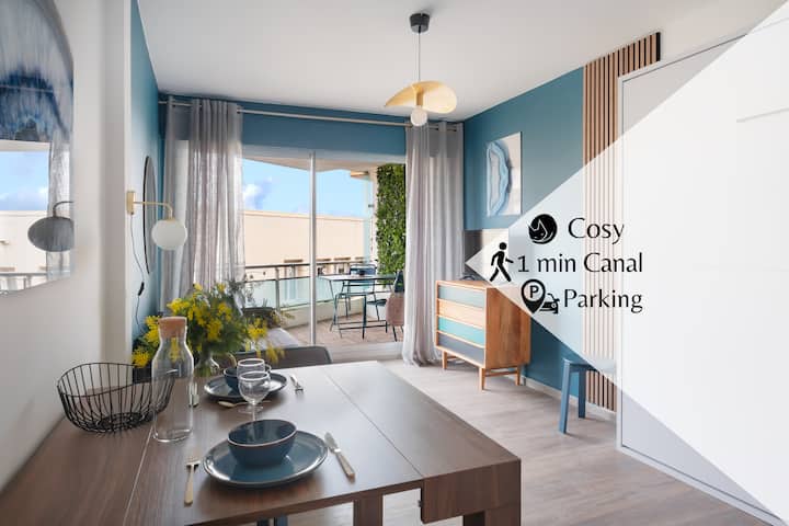 L’écrin Bleu • Chic Et Confort En Ville - Sète