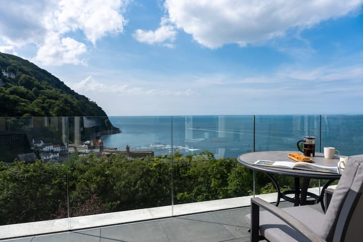 Family Sea View Retreat In Exmoor | 2bed | Terrace - Lynmouth