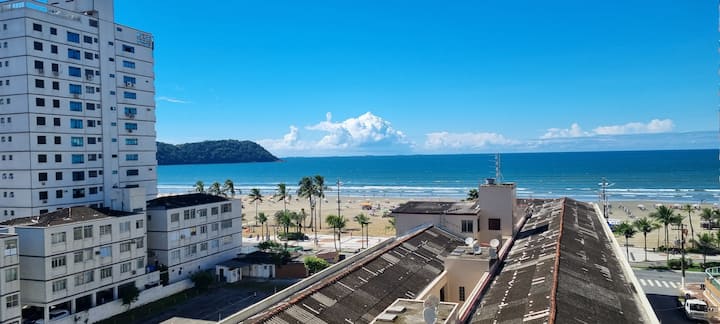 Apto Confortável E Aconchegante Com Vista Pro Mar. - Santos