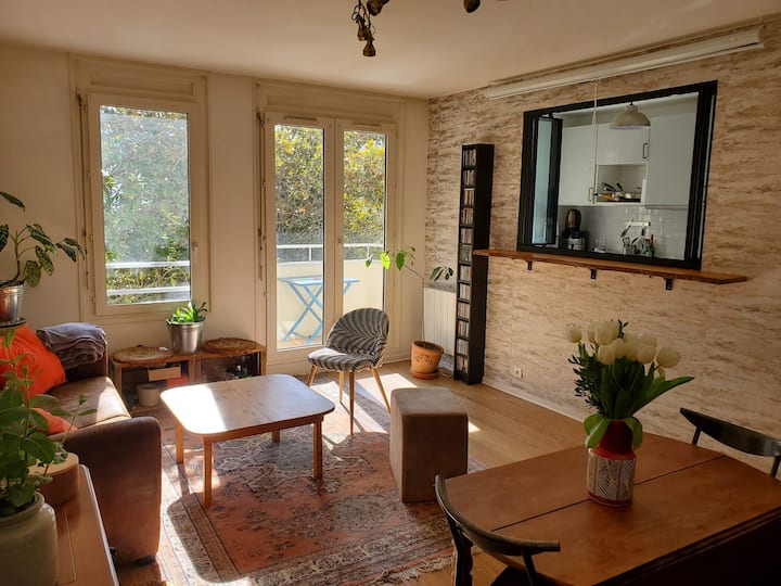 Appartement Cosy Avec Balcon - Canal Saint-martin - Paris
