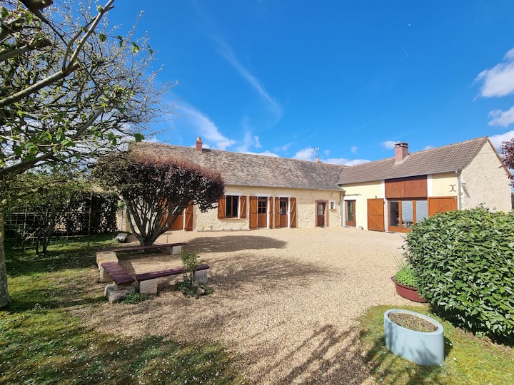 Gîte Chaleureux Et Convivial - Grand Espace Vert - Le Mans