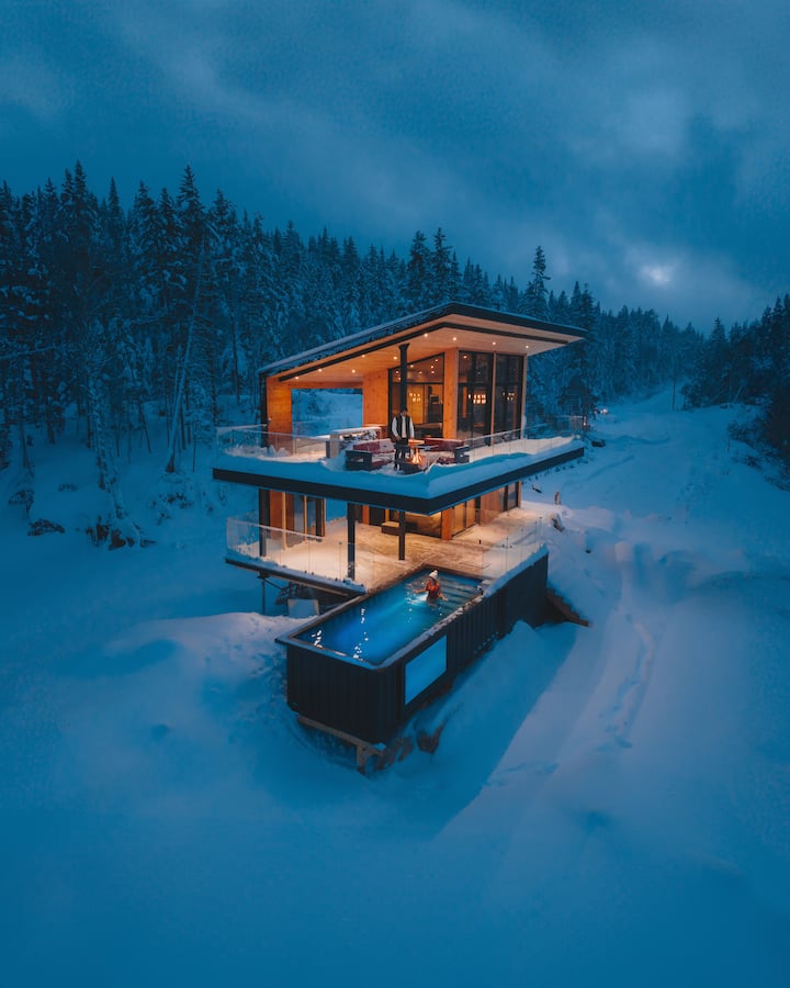 Le Yak. Bassin Thermal Grandiose Et Petfriendly - Quebec City