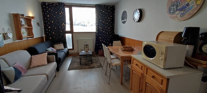 Studio Cosy Praloup 1600 Très Belle Vue - Pra-Loup