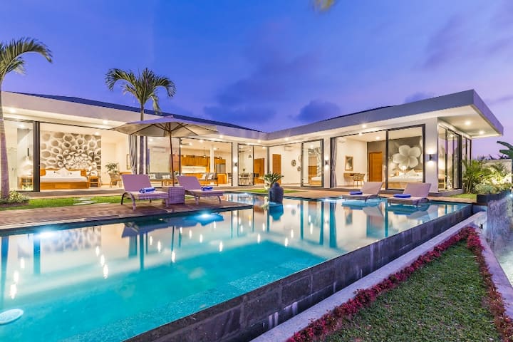 Brand New Big Villa 3br With View Rice Fields 180° - Bali