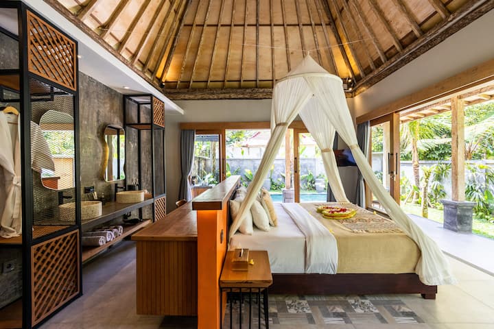 Tranquil 1-br Villa|private Pool |Outdoor Bathtub - Bali