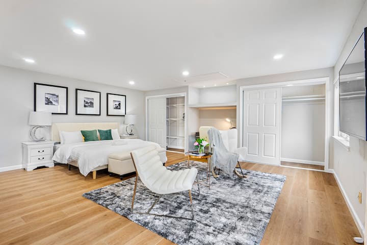 Santa Clara Spacious 1br Studio I Free Parking - Santa Clara, CA