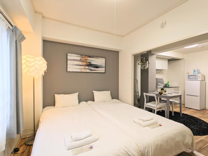 Central Kobe Apt｜800m To Sta｜wifi,laundry,kitchen - Kobe