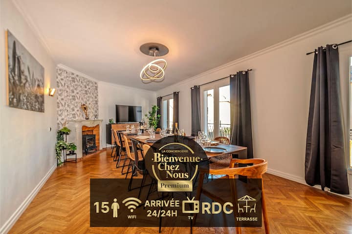 Maison 15 Couchages Idéale Pour Séjour En Groupe - Clermont-Ferrand