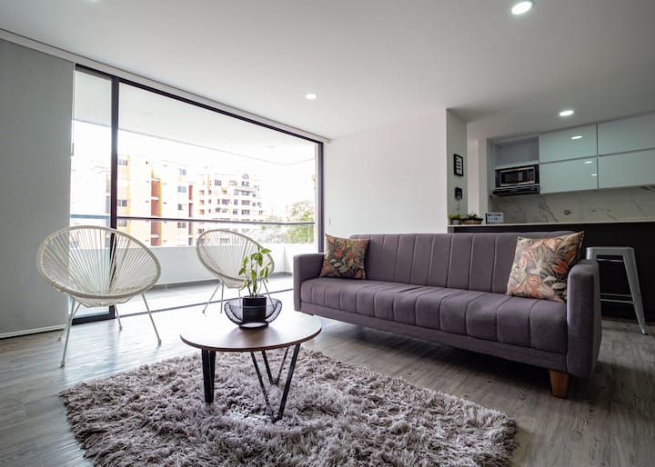 Laureles Oasis: Apt. Close To Parks With Ac & Bbq - Medellín