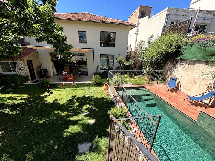 Maison Familiale - Jardin Et Piscine - Marsiglia