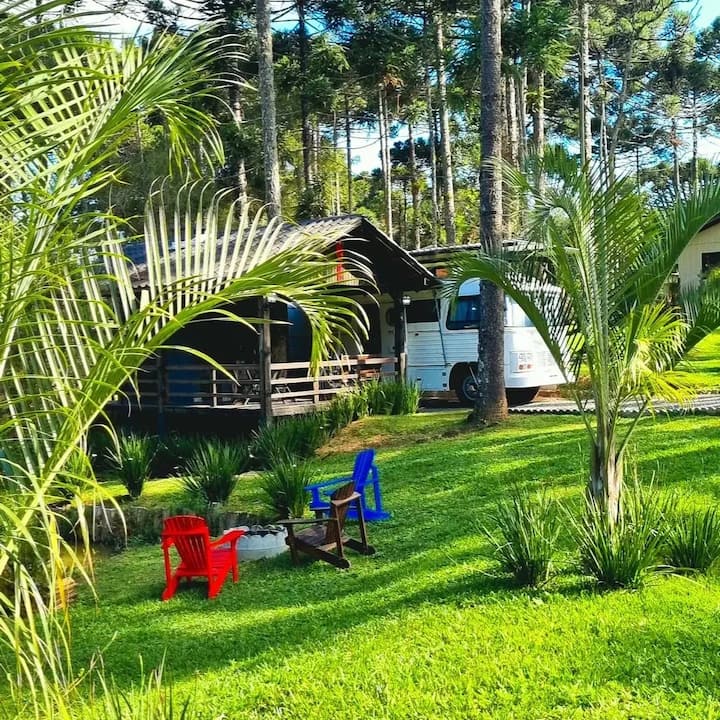 Motor Home 1963 Uma Experiência ÚNica Na Natureza - Campo Alegre