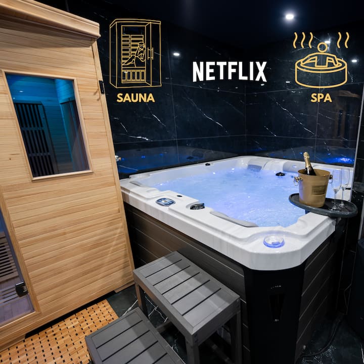 L'elixir D'amour • Jacuzzi & Sauna • Luxe-confort - Château-Thierry