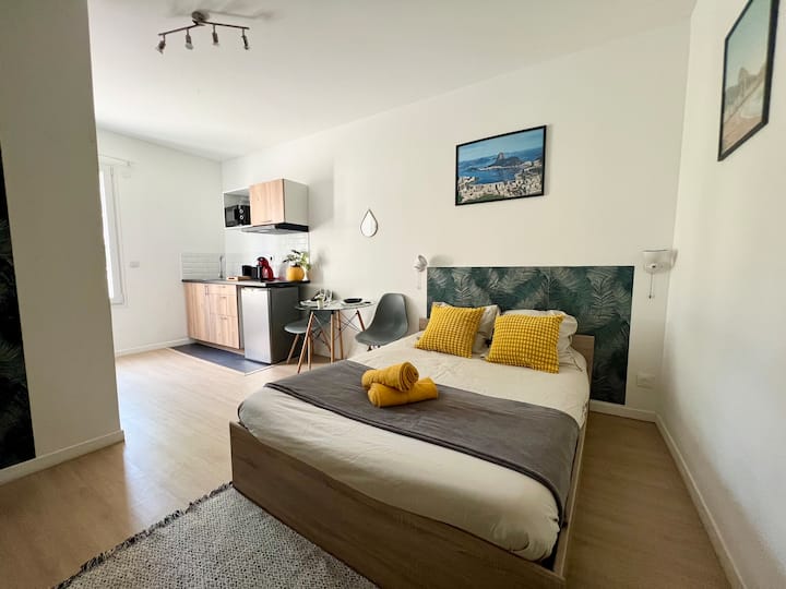 Studio Pratique & Central + Jardin D'été - Châtellerault
