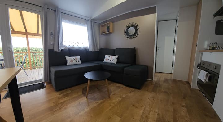 Mobil Home Dans Village De Vacances 4 éToiles - Ampuis
