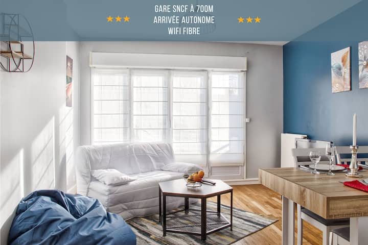 Belle Vaucelles • Rénové Et Design • Parking, Wifi - カーン