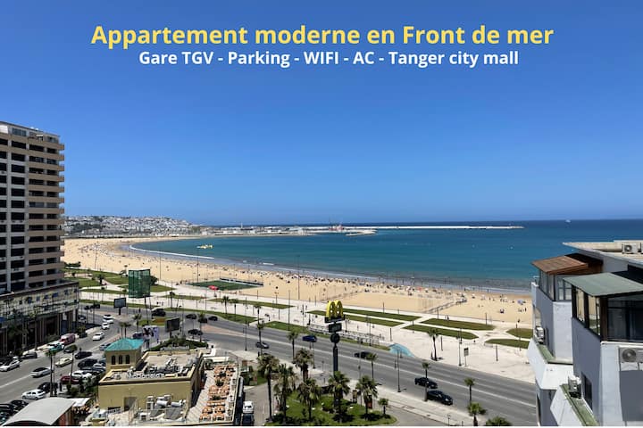 Appt Cosy Avec Balcon - Mer à 2'- Parking Privé - Tangier