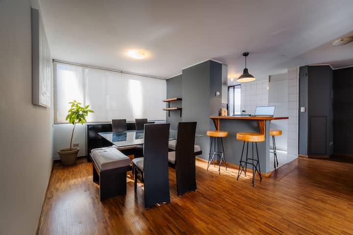 Oporto Industrial Style Wood/grey - 2 Bedrooms - Quito