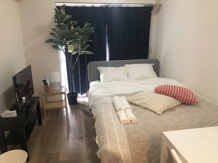 好立地　日本橋・難波　静か　Tabiyado 701号 - Osaka