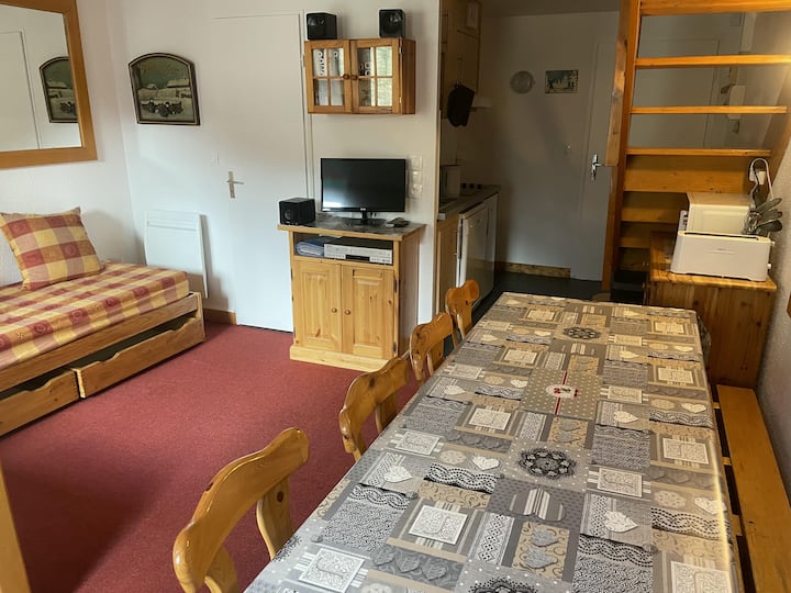 Les Menuires Apt Duplex 9psur Piste - Les Menuires