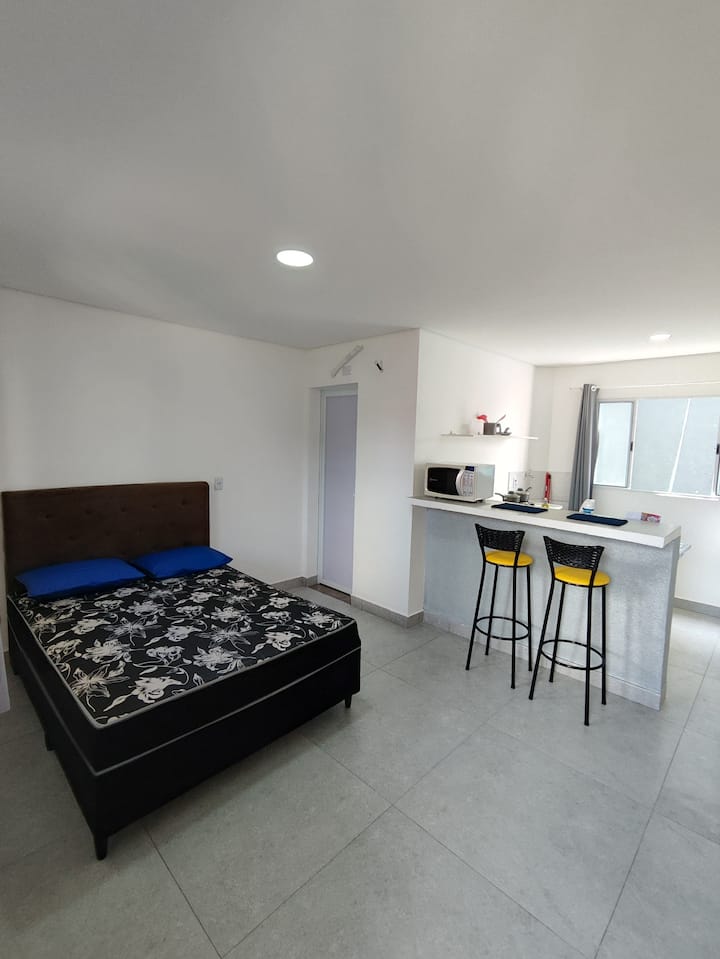 Kitnet Aconchegante A 12min Da Praia Da Enseada - Guarujá