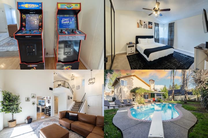 The Cozy Sac-pool/large Yard & Attractions Nearby - Sacramento, CA